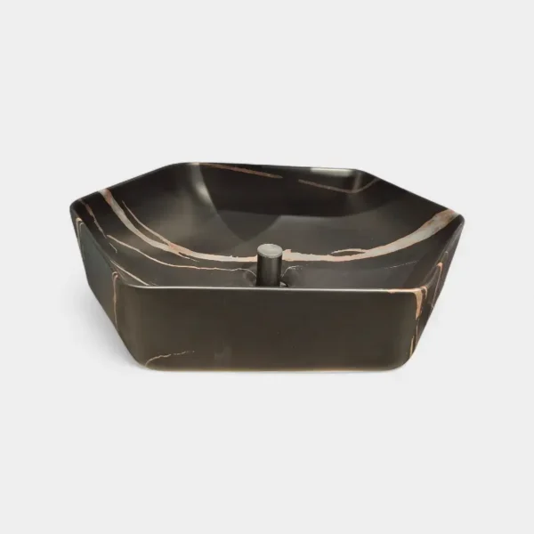 Lavamanos de Sobreponer Tipo Vessel Hexagonal - INNOVA HOGAR